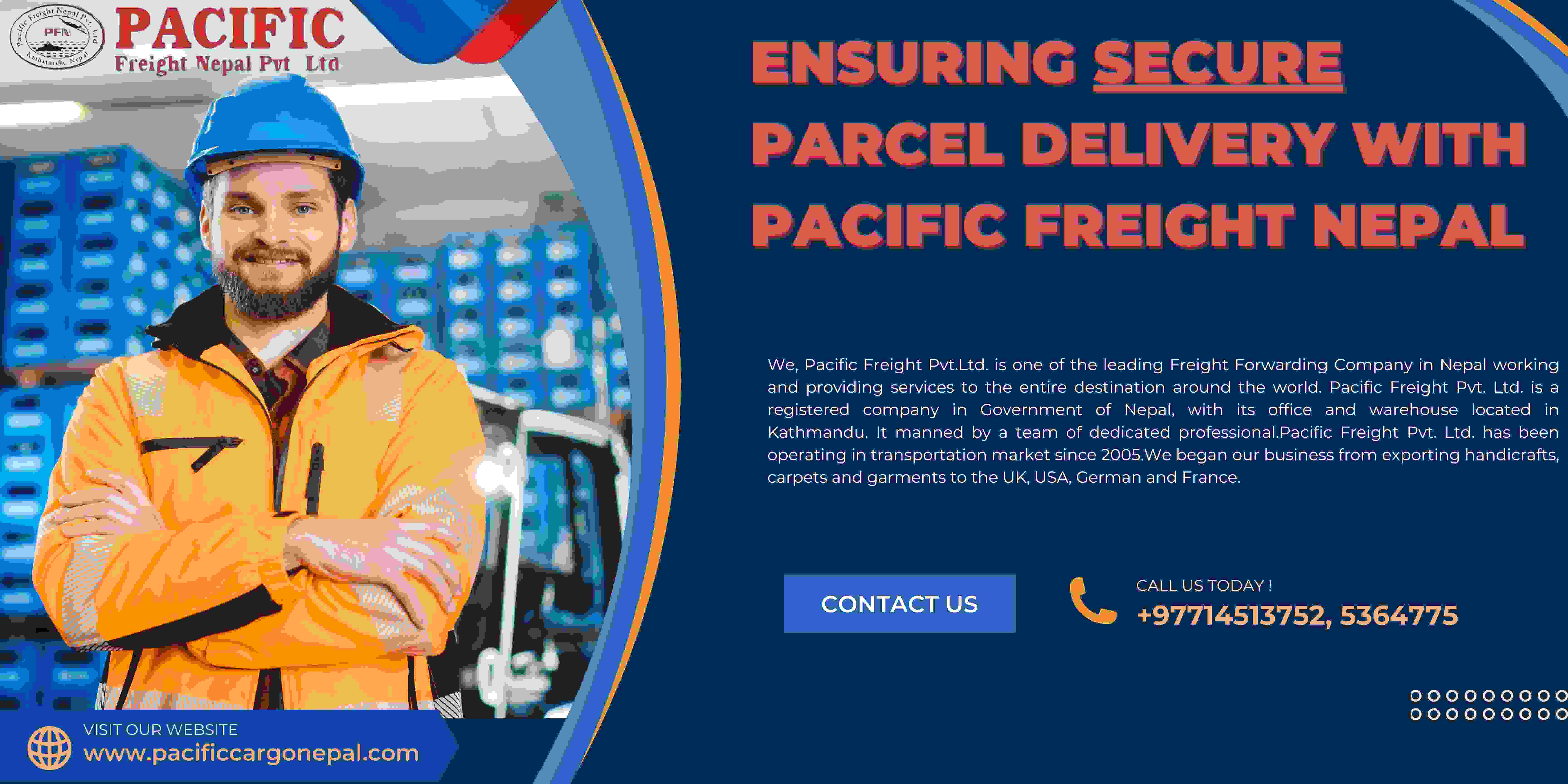 "Secure Parcel Delivery by Pacific Freight Nepal | Trusted Shipping ...